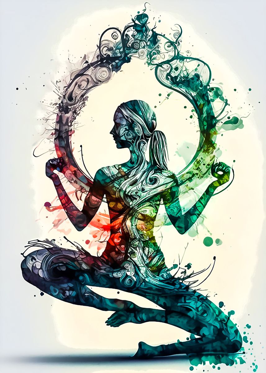 'Goddess' Poster, picture, metal print, paint by Trainer Artist | Displate