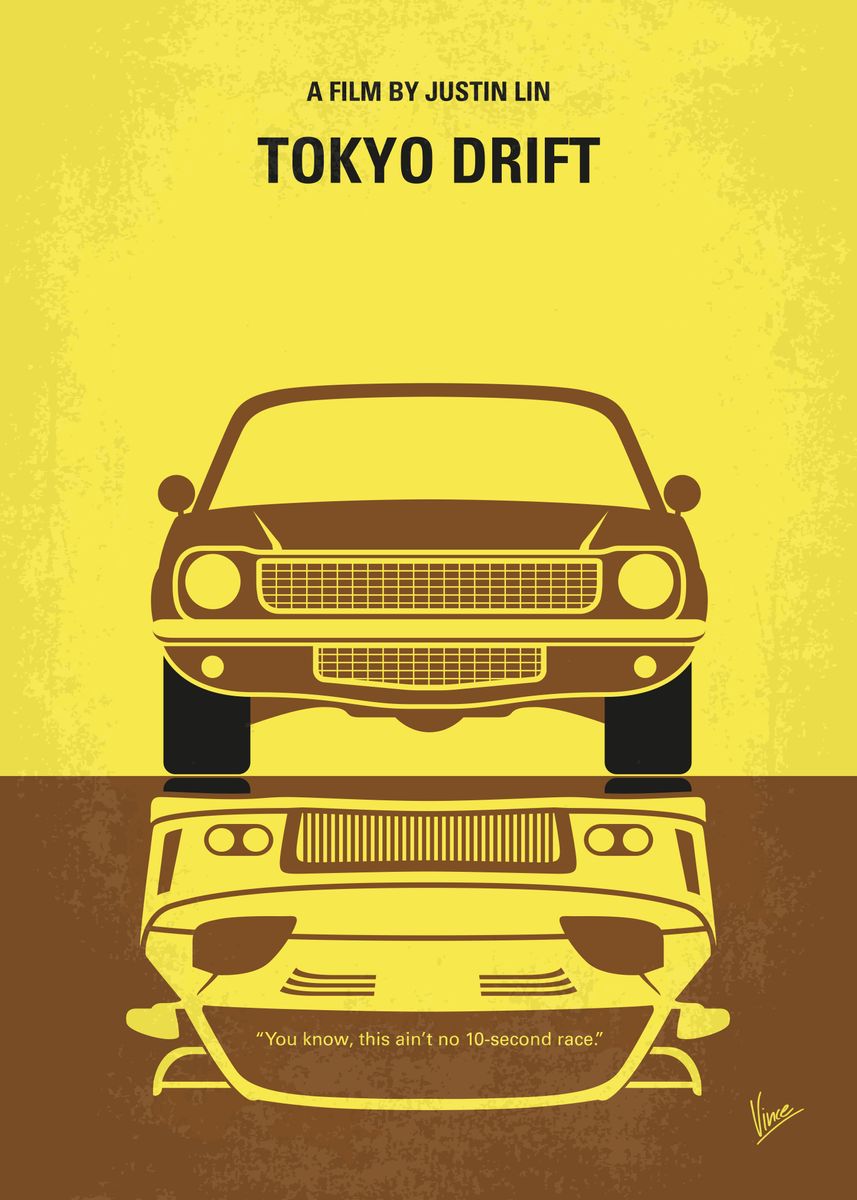 'Tokyo Drift' Poster, picture, metal print, paint by Chungkong Art ...