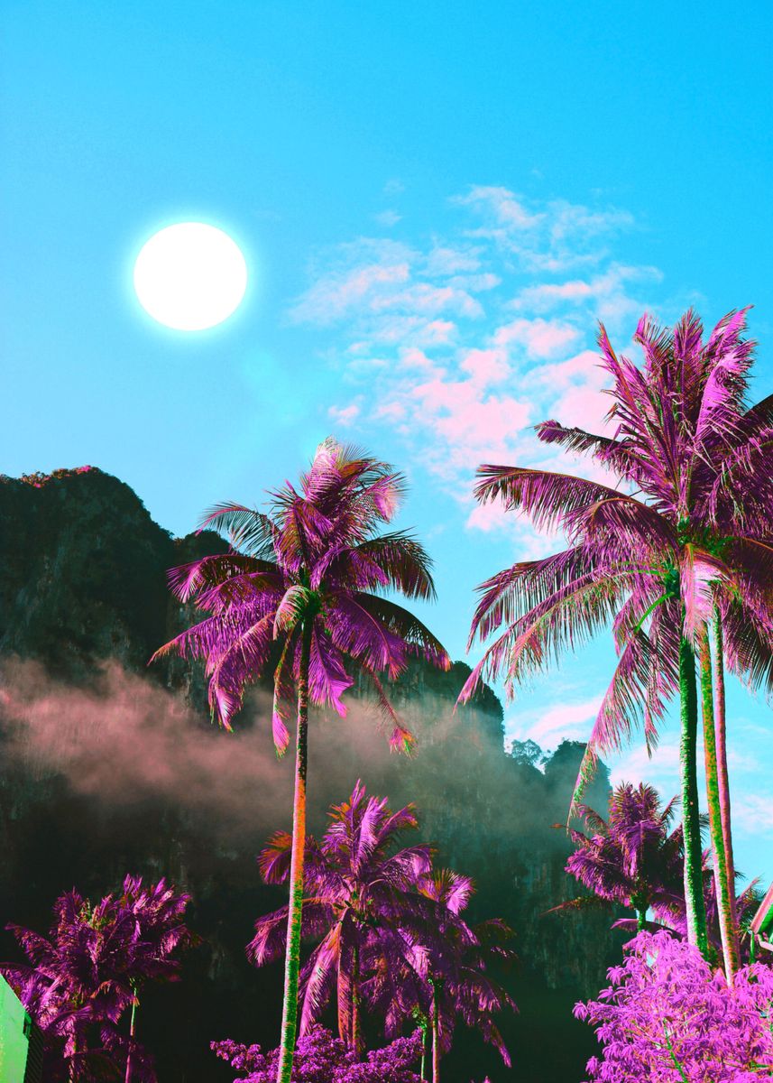 'Nostalgia Island' Poster, picture, metal print, paint by Braxxaz ...