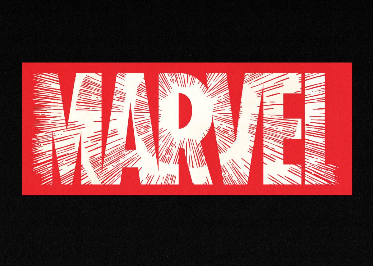'Marvel Logo 24' Poster by Marvel | Displate