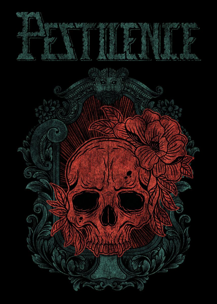 'Pestilence Metal' Poster, picture, metal print, paint by mitra wahyudi ...