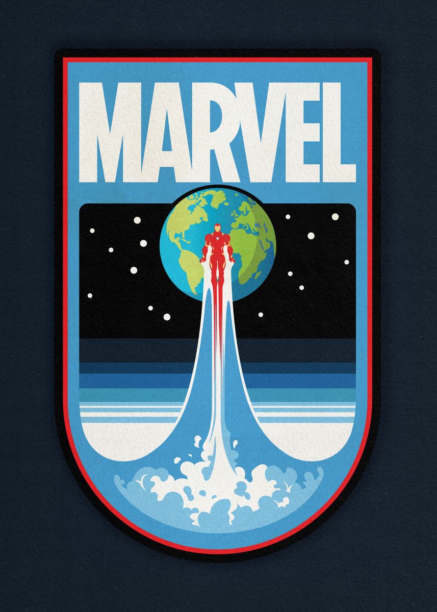 'Marvel Logo 32' Poster, picture, metal print, paint by Marvel | Displate