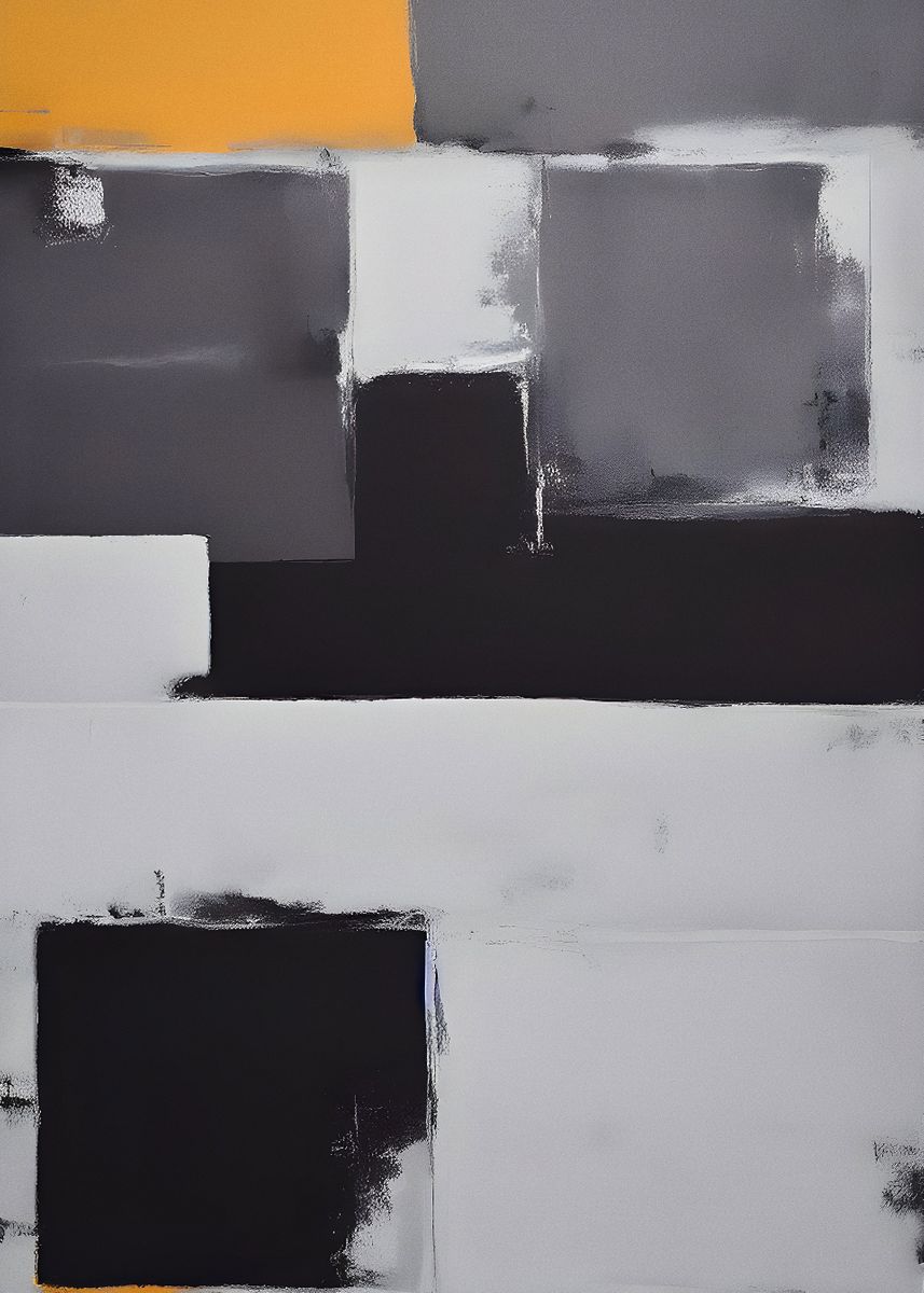 'Chromatic Abstract Paint' Poster, picture, metal print, paint by ...