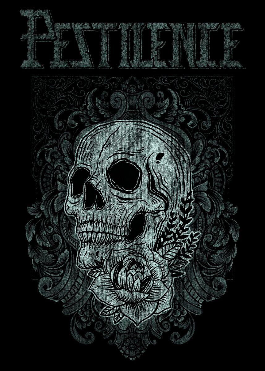 'Pestilence' Poster, picture, metal print, paint by mitra wahyudi ...