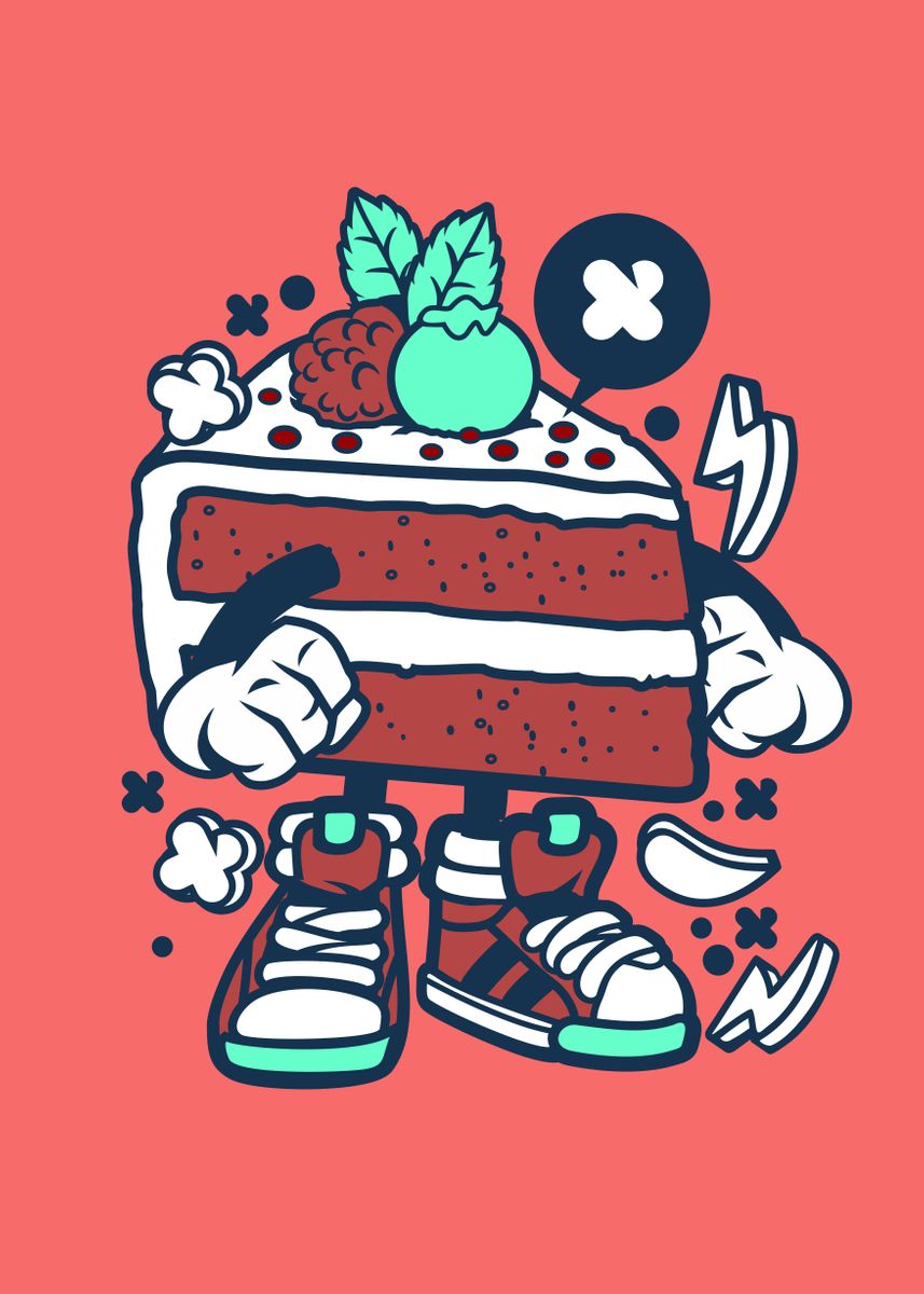 'Cartoon Illustration 365' Poster, picture, metal print, paint by Aloke ...