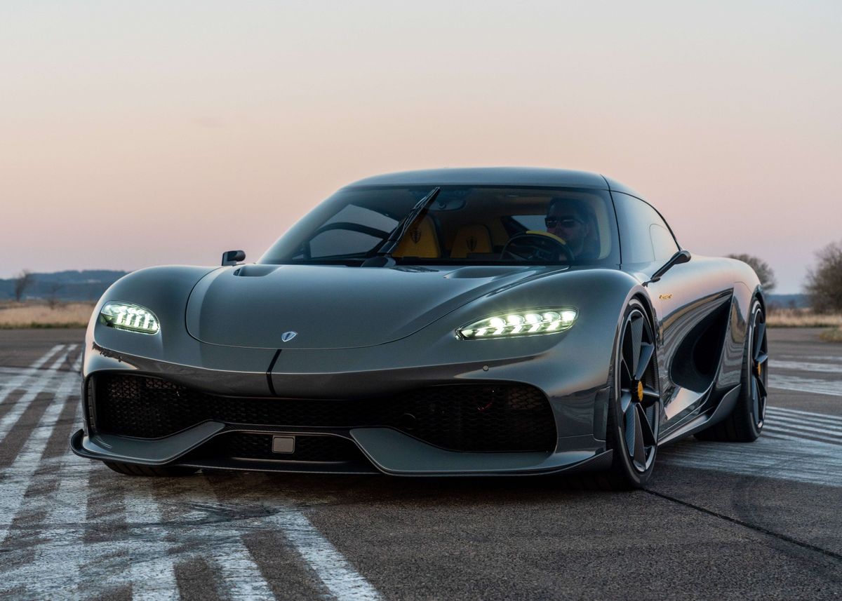 'Koenigsegg Gemera' Poster by sultan | Displate