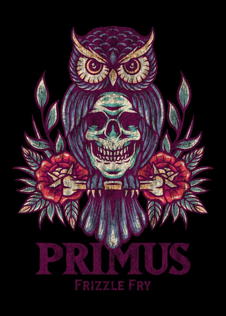 'Primus 80s' Poster, picture, metal print, paint by kirana sasti | Displate