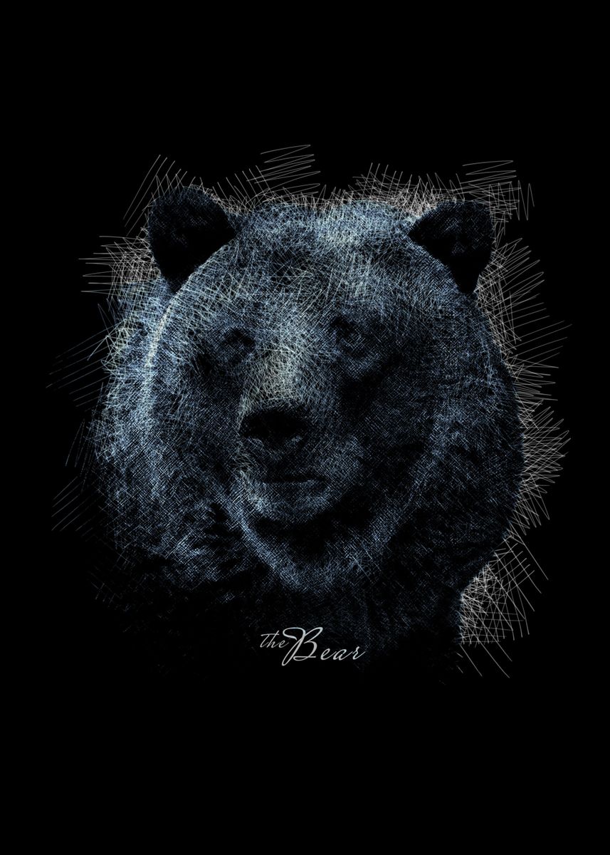 'The Bear' Poster by Babazuka zuka | Displate