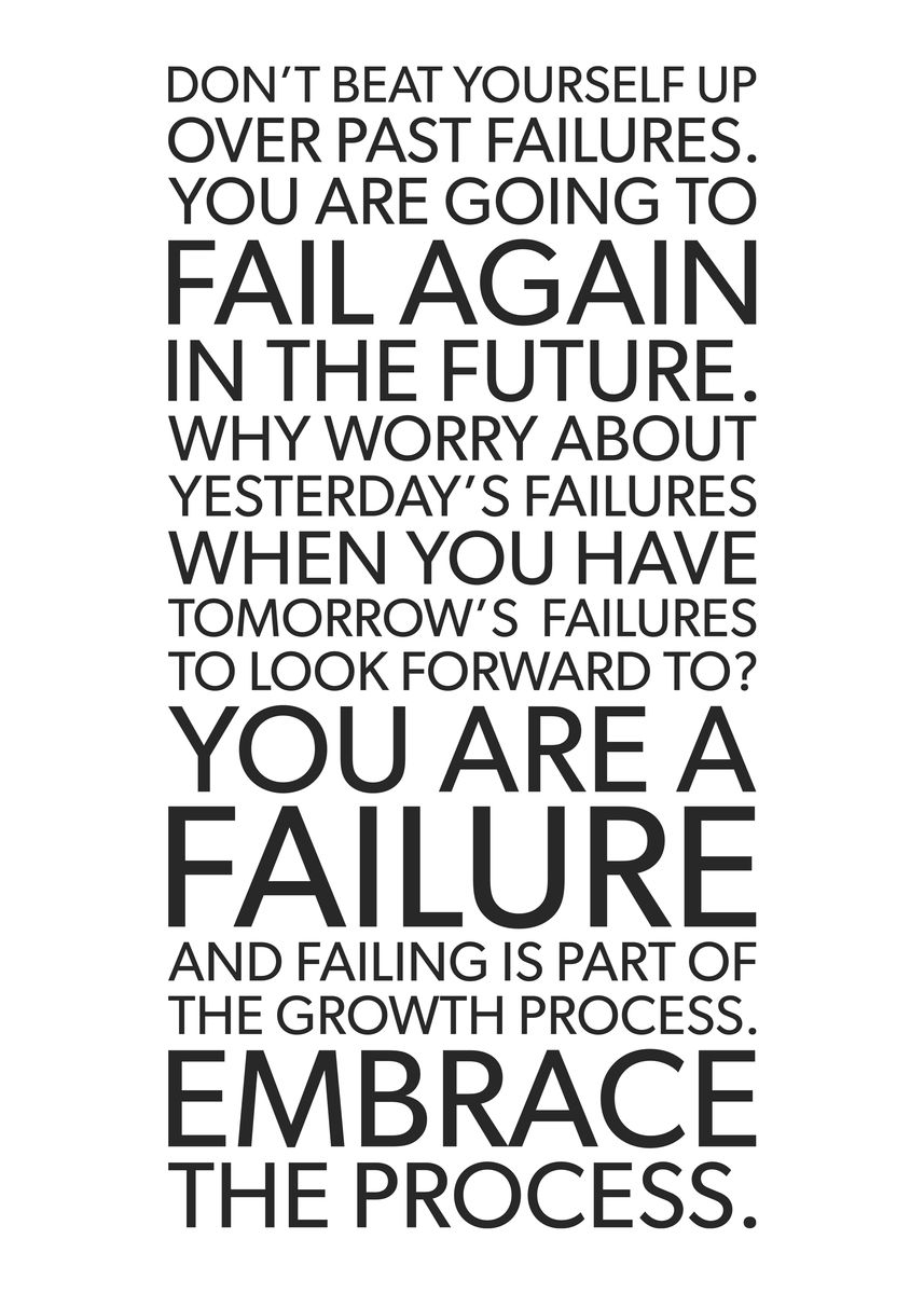 'Embrace The Process' Poster, picture, metal print, paint by CHAN ...