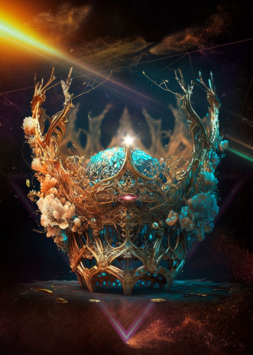 'The Power of Innerself' Poster, picture, metal print, paint by Georgi ...