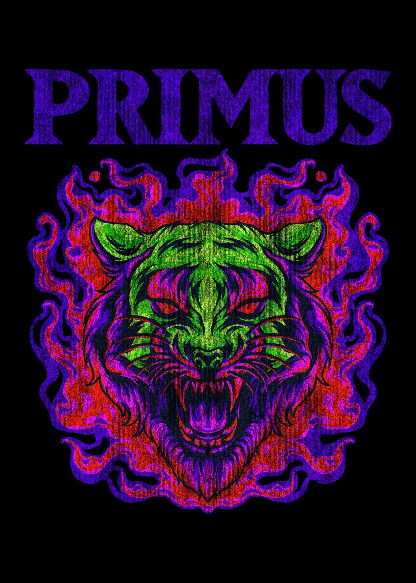 'Primus' Poster, picture, metal print, paint by Berthamoore | Displate