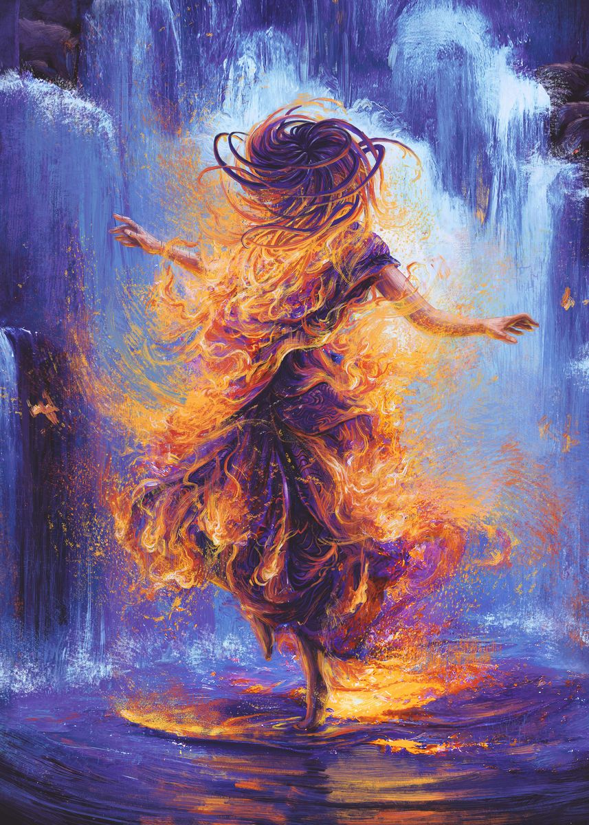 'Ecstatic' Poster, picture, metal print, paint by Zulfikri Mokoagow ...