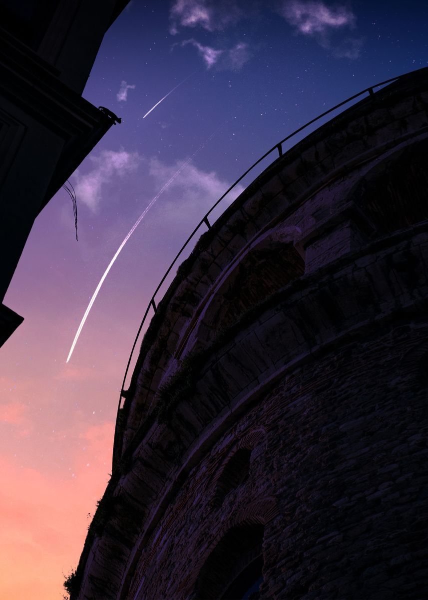 'Falling Stars' Poster, picture, metal print, paint by Blavkvisuals ...