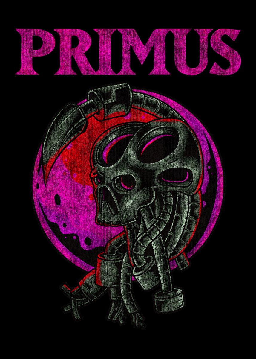 'Primus' Poster, picture, metal print, paint by Berthamoore | Displate