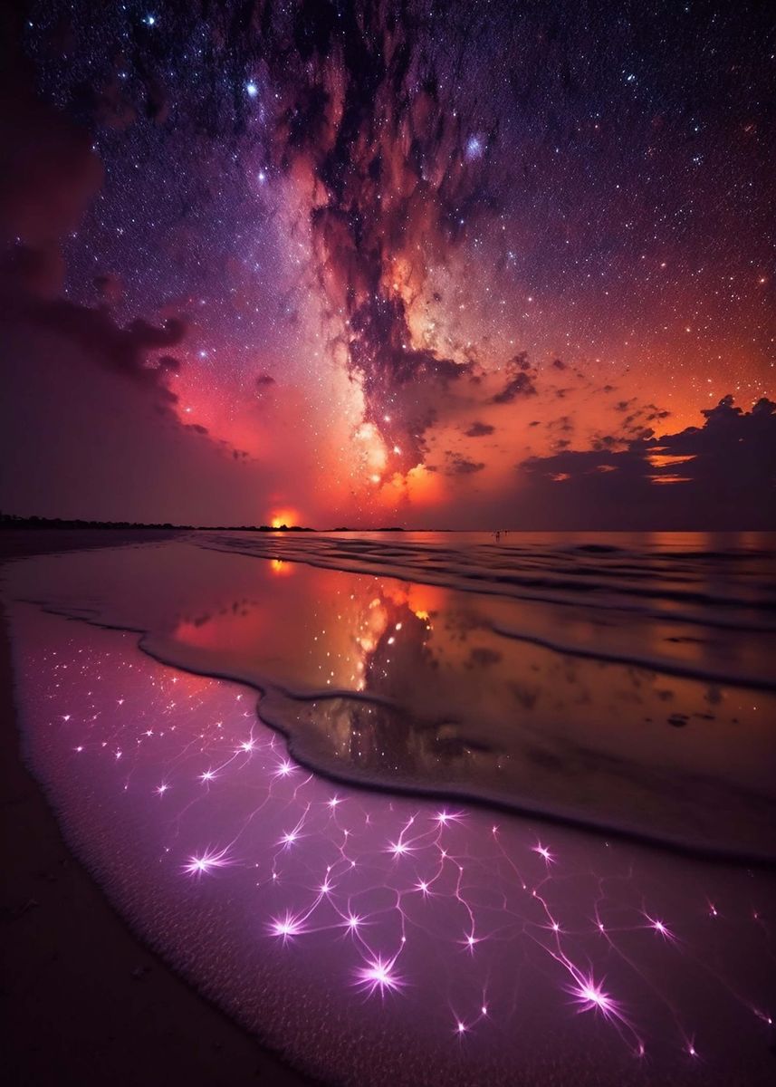 'Luminous Dreams' Poster, picture, metal print, paint by M Hultink ...