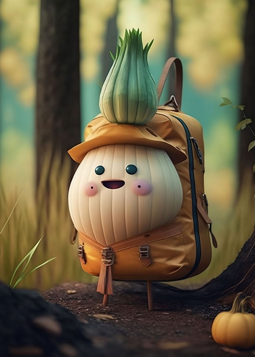 'Jimmy The Forest Forager' Poster, picture, metal print, paint by ...