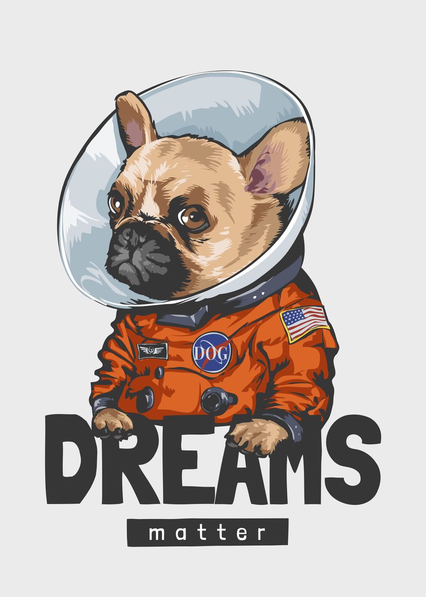 'Cartoon dog' Poster, picture, metal print, paint by SheldonBennett ...