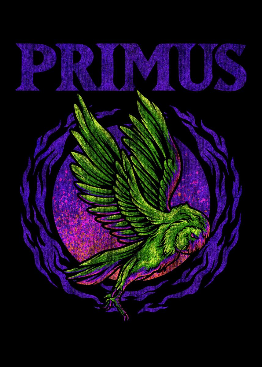 'Frizzle Fry Primus' Poster, picture, metal print, paint by Berthamoore ...