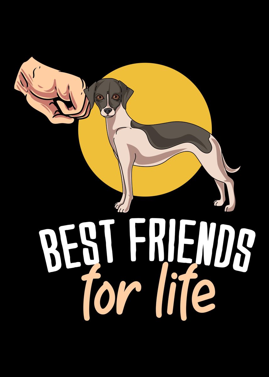 'Best Friends For Life' Poster, picture, metal print, paint by Hexor ...