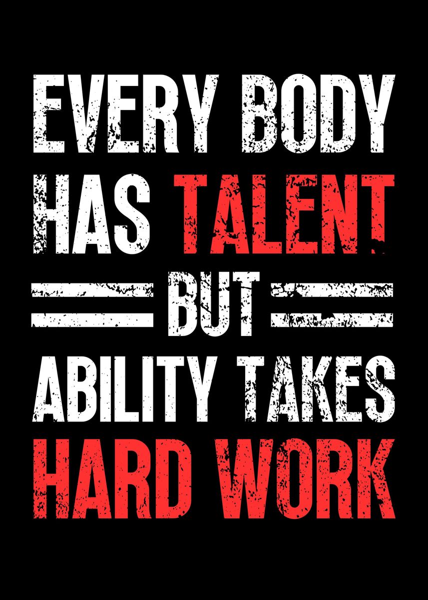 'Motivation Sport Quotes' Poster by Yess | Displate