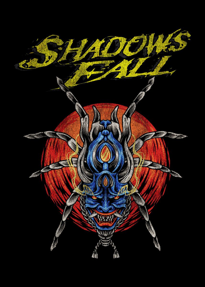 'Shadows Fall metalcore' Poster, picture, metal print, paint by ...