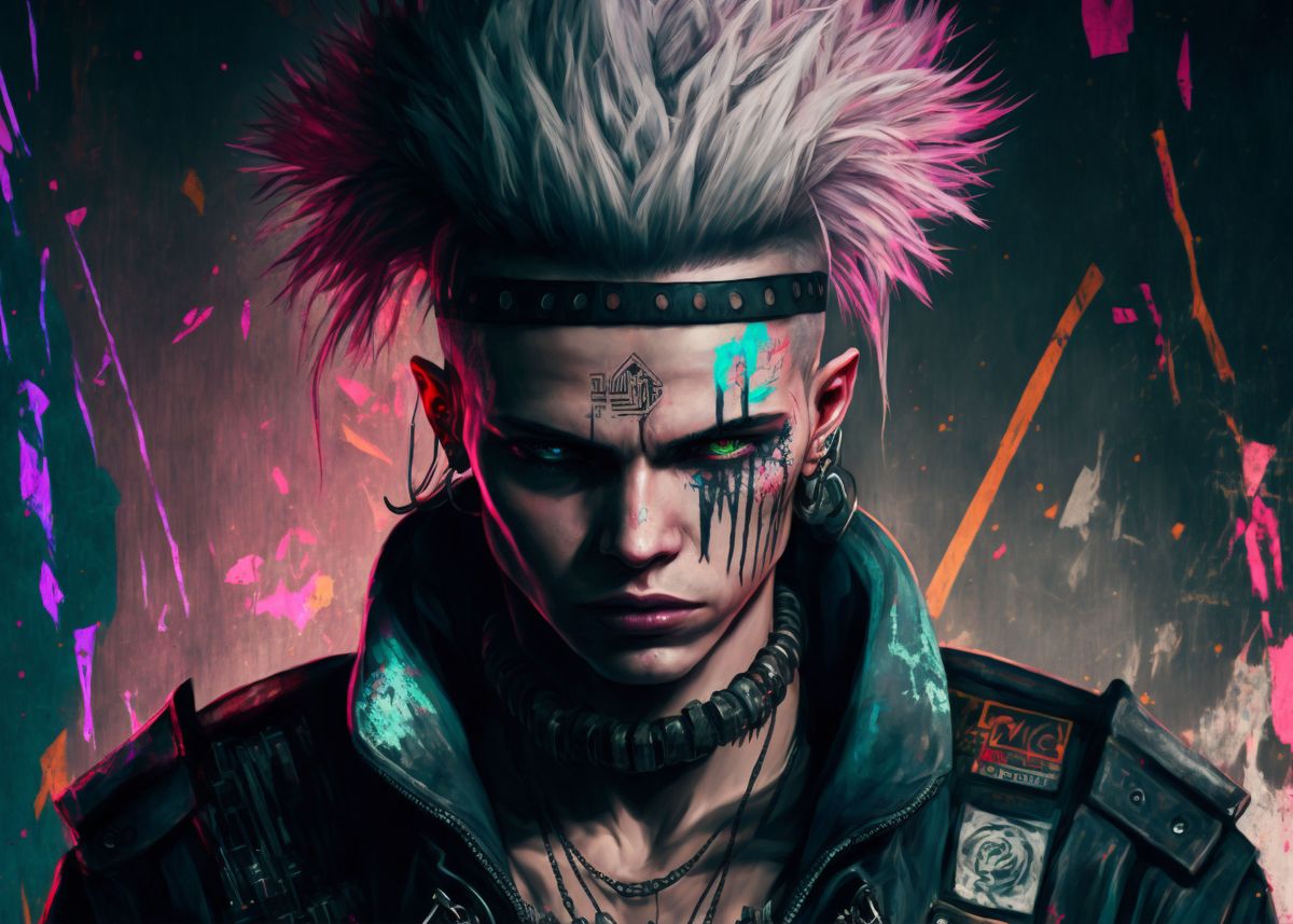 'Cyber Boy' Poster by Cybronauts | Displate