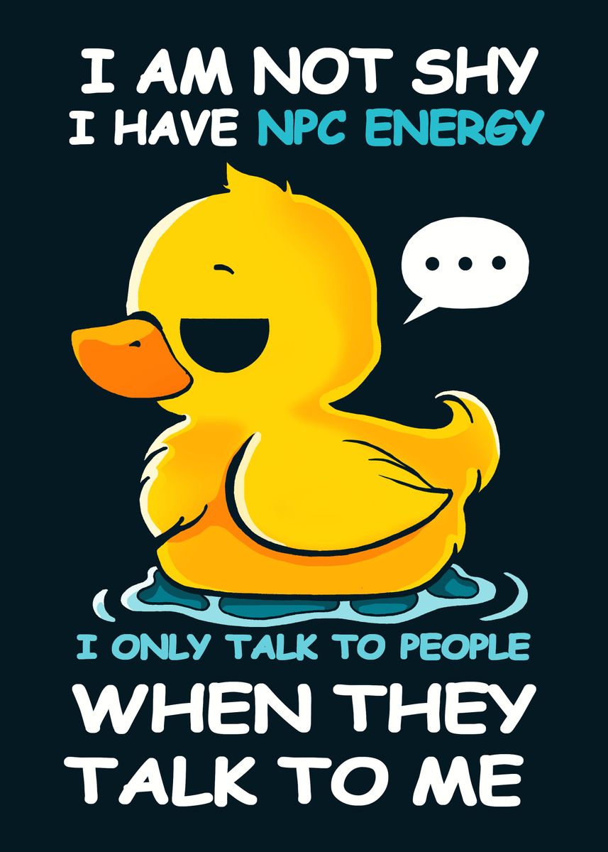 'Npc Energy' Poster, picture, metal print, paint by Valentina Fabbri ...