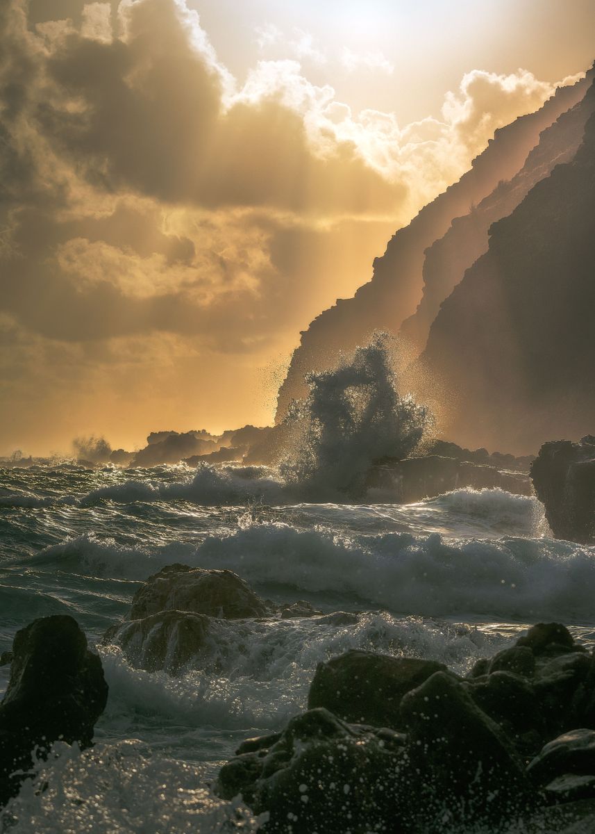 'Chaos Theory II' Poster, picture, metal print, paint by justindkphoto ...