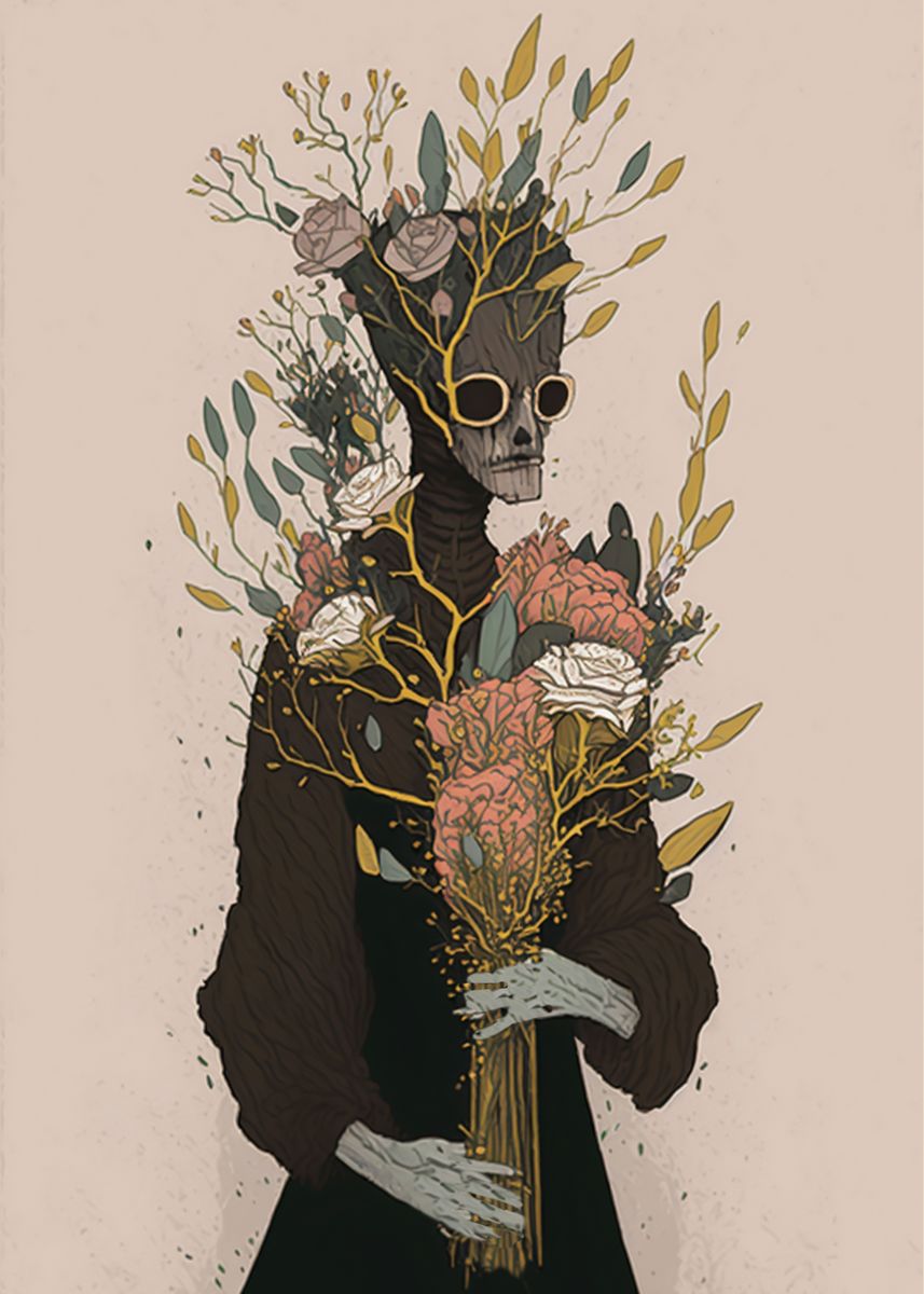 'Blooming Dead no 20' Poster, picture, metal print, paint by Alican ...