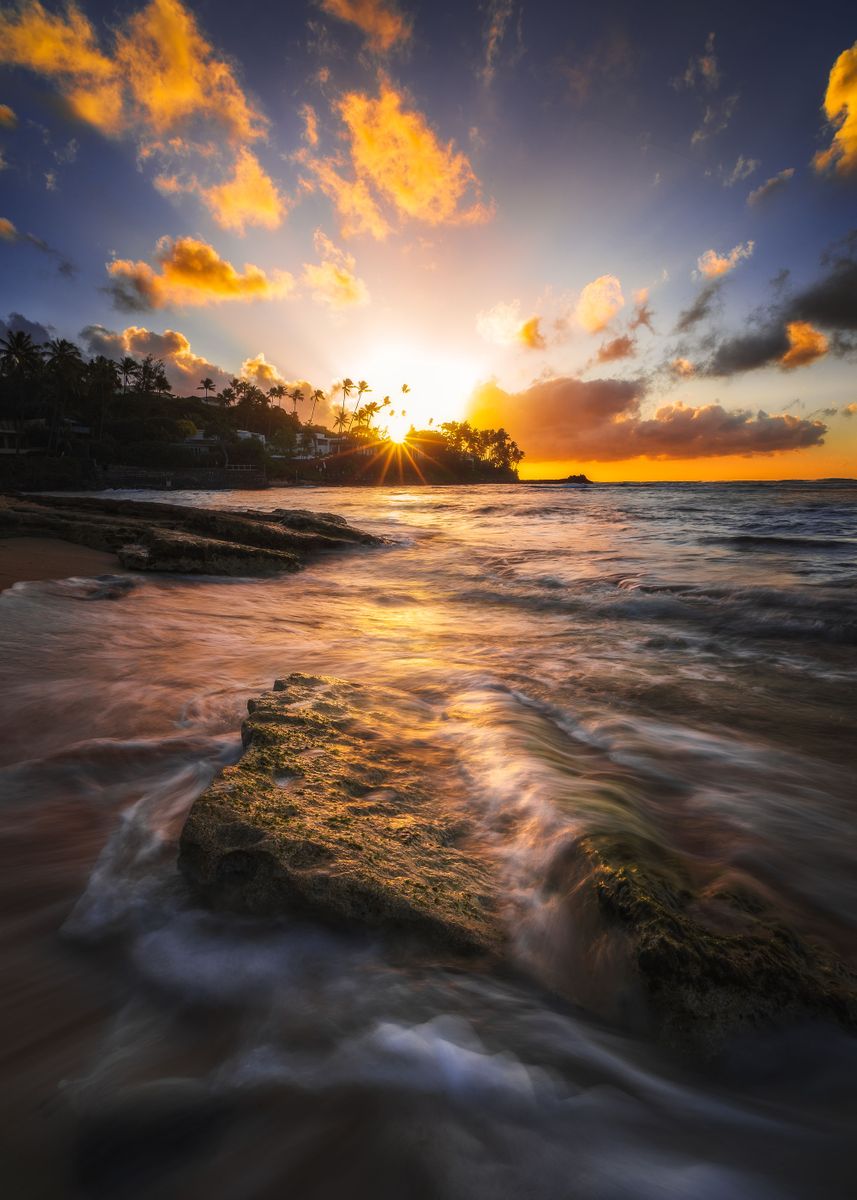 'Daybreak' Poster, picture, metal print, paint by justindkphoto | Displate