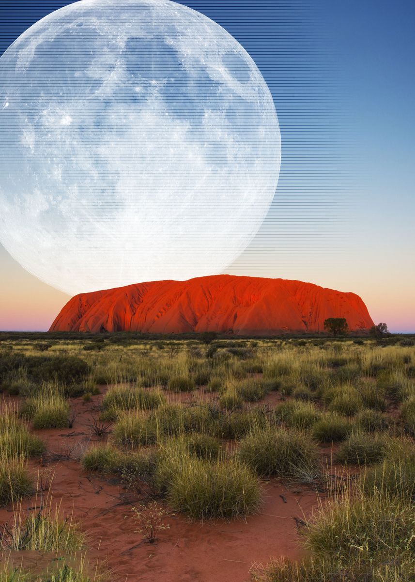 'Synthwave Moon' Poster, picture, metal print, paint by Synthwave 1950 ...