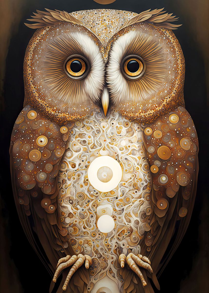 'Angelic' Poster, picture, metal print, paint by Thee Owl Queen | Displate