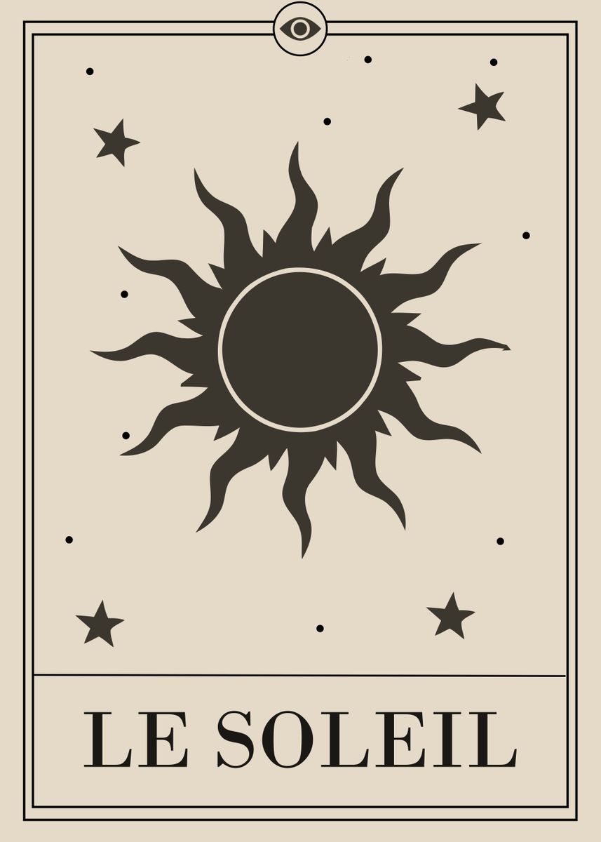 'fantasy le soleil' Poster, picture, metal print, paint by My Hero ...