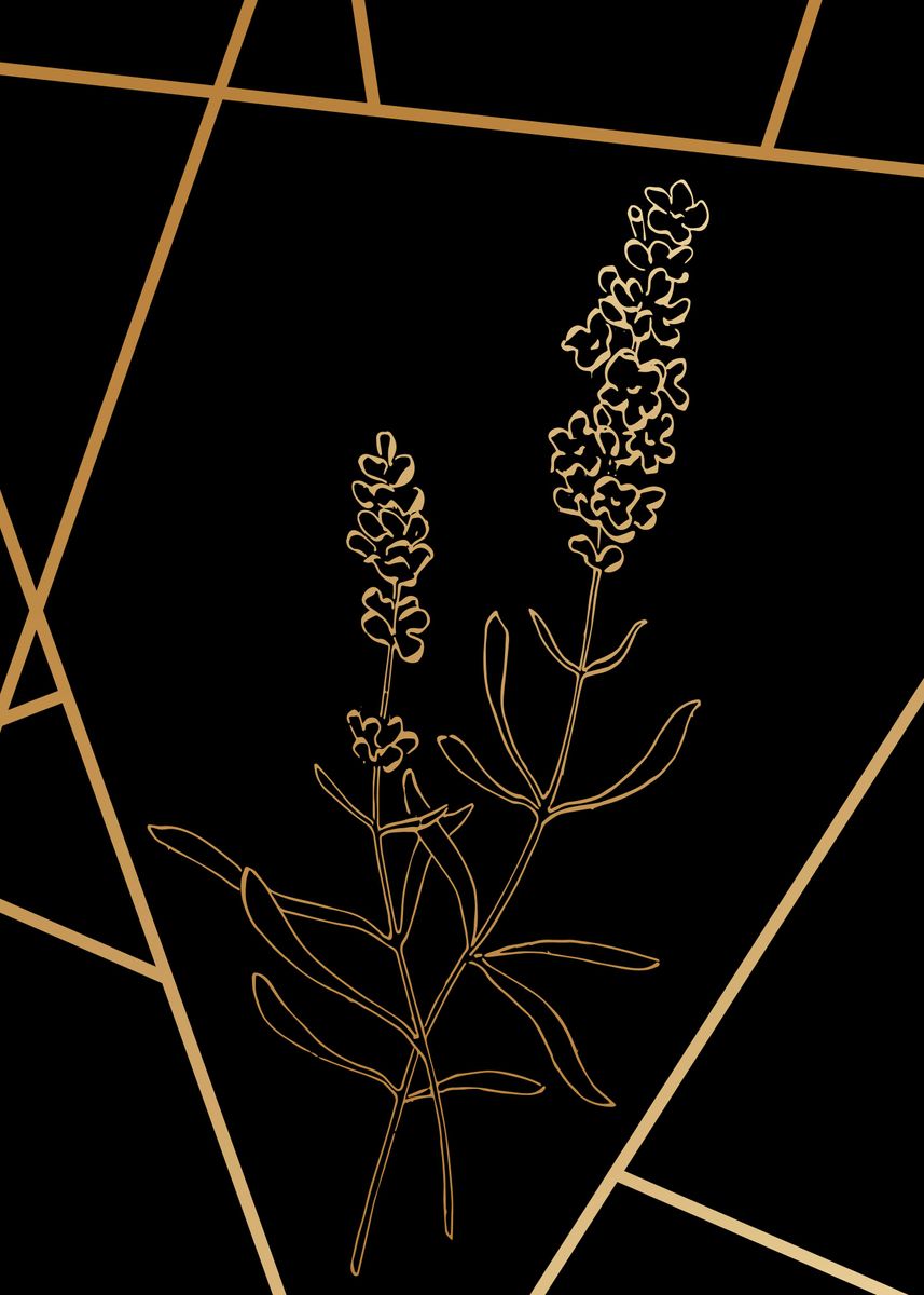 'Lavender ' Poster, picture, metal print, paint by Samira Yanushkova ...