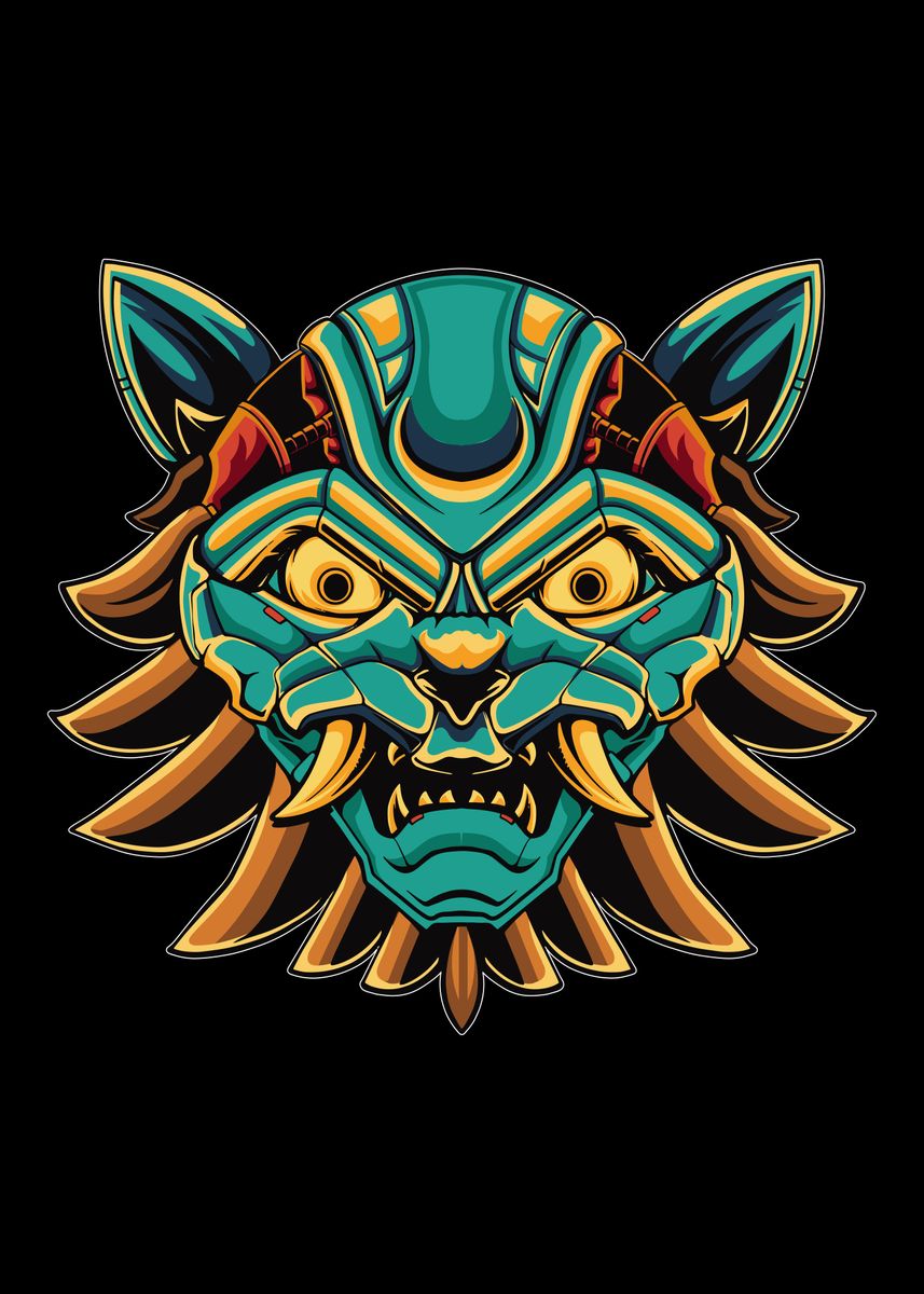 'Cat mecha' Poster, picture, metal print, paint by JusticeEichmann ...