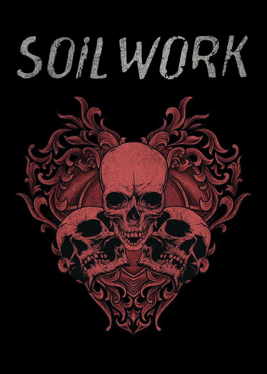 'Soilwork metalhead' Poster, picture, metal print, paint by kirana ...