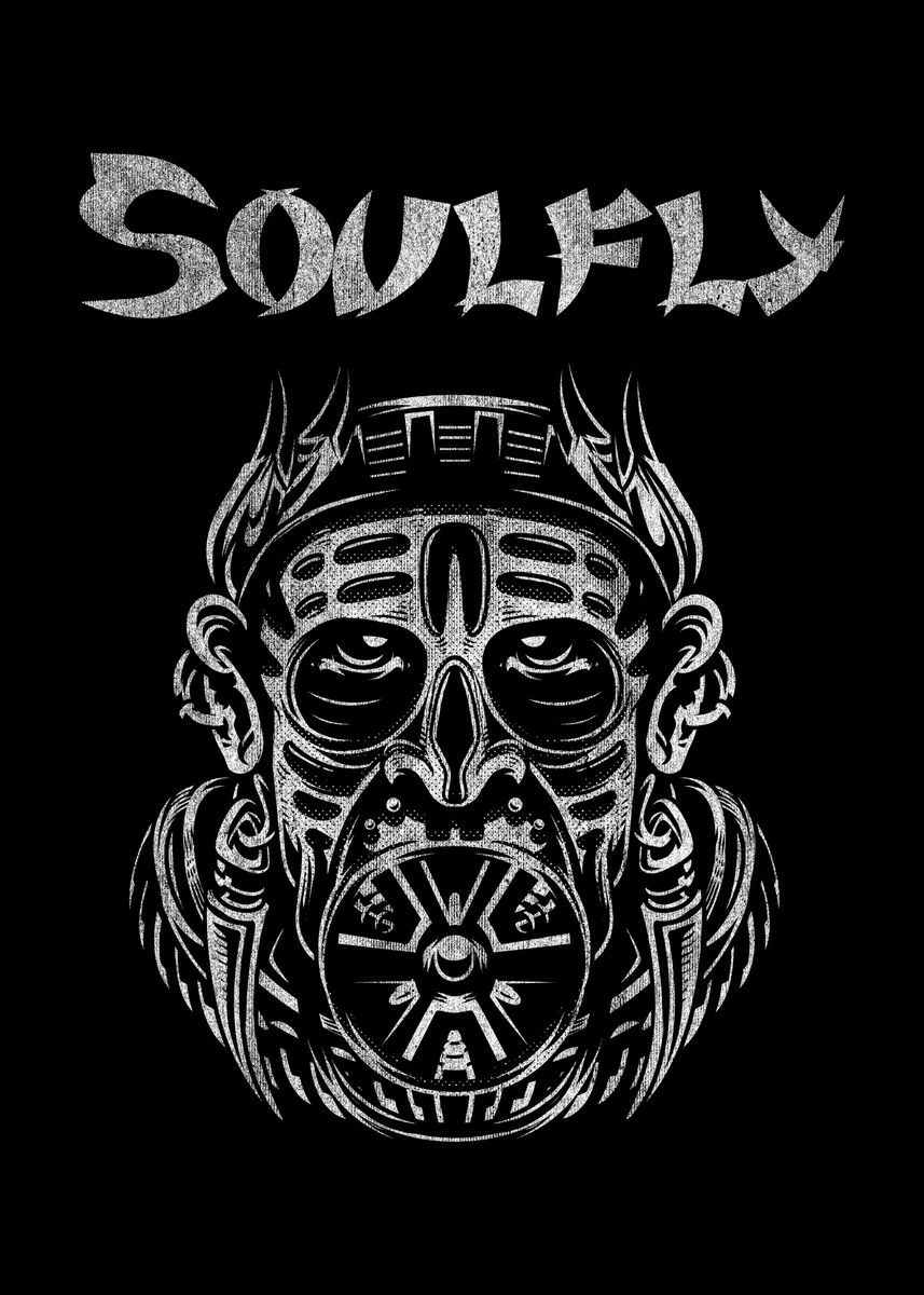 'Soulfly' Poster, picture, metal print, paint by saputra bagas | Displate