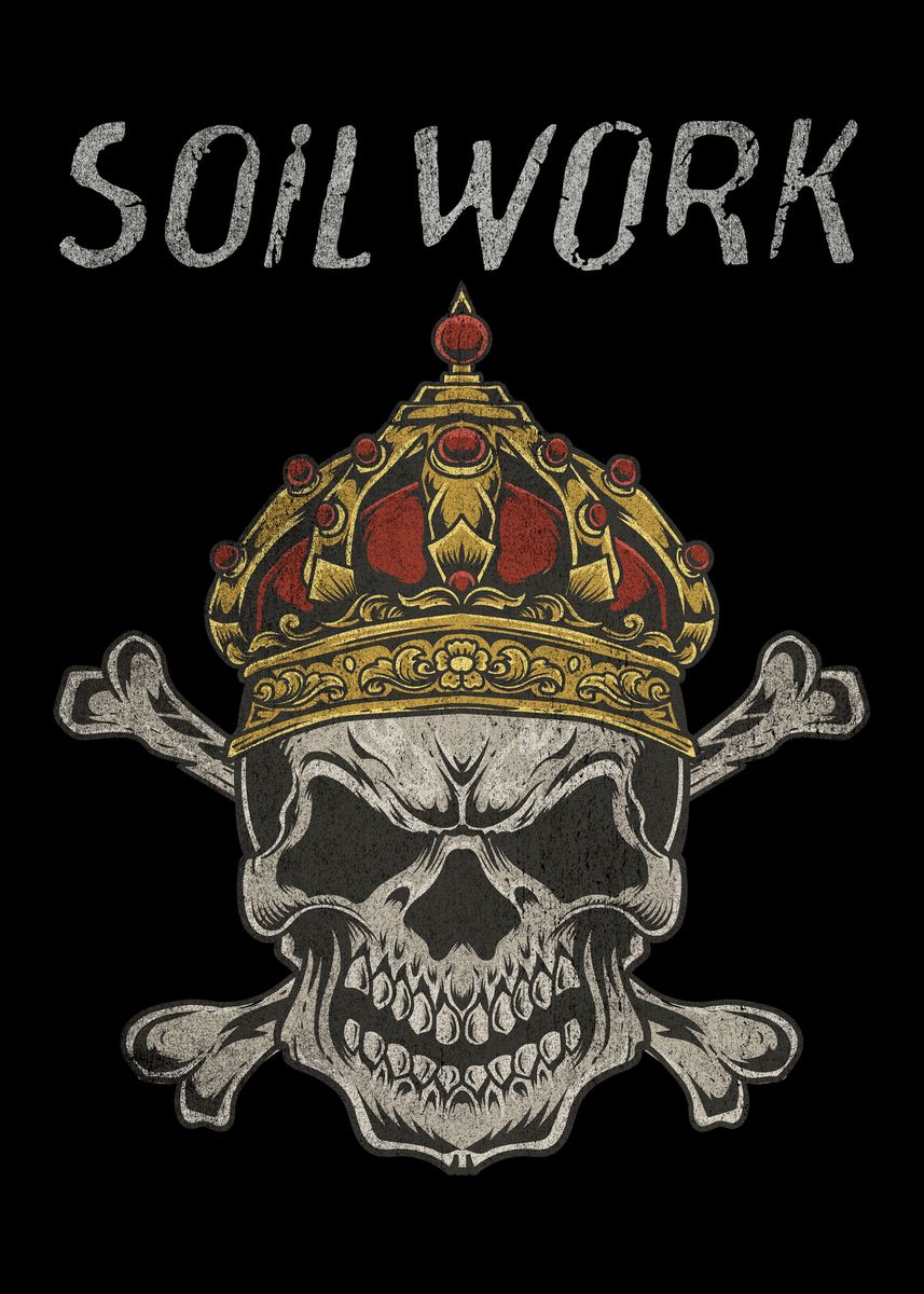 'Soilwork deathcore' Poster, picture, metal print, paint by salsa ...