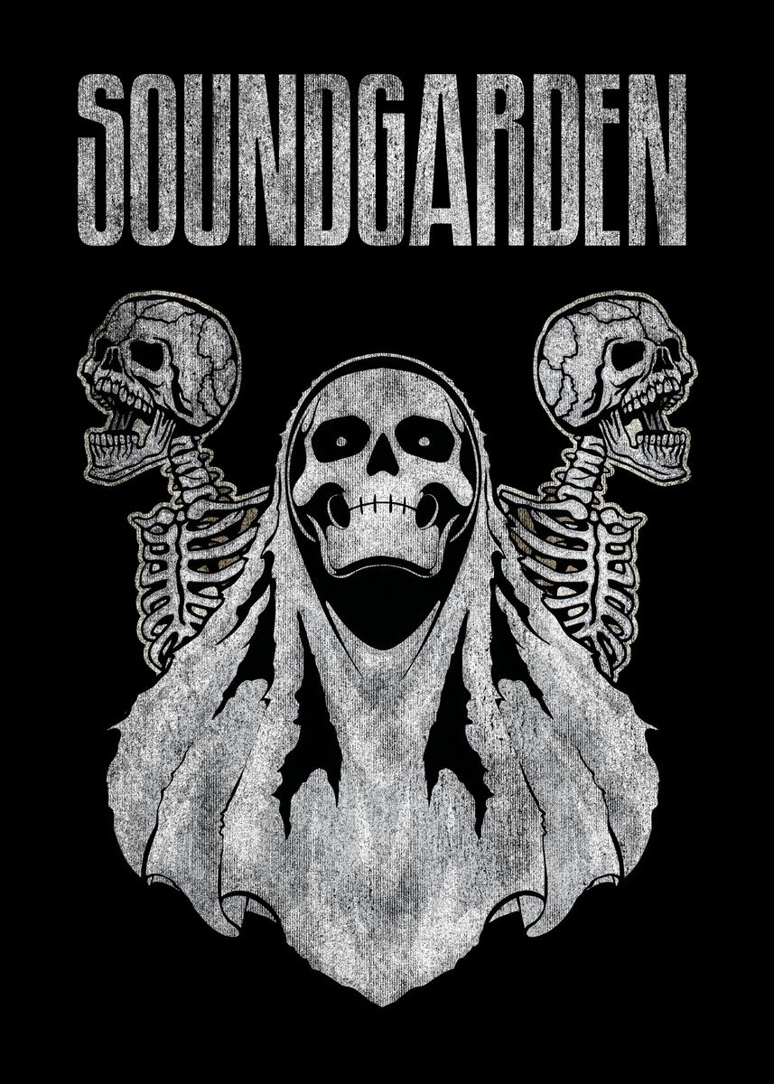 'Soundgarden fan artwork' Poster, picture, metal print, paint by ...