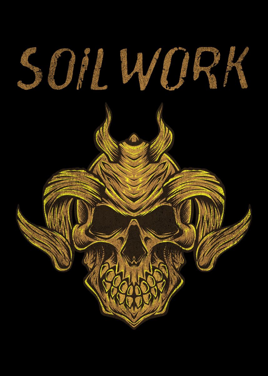 'Soilwork melodic death' Poster, picture, metal print, paint by salsa ...