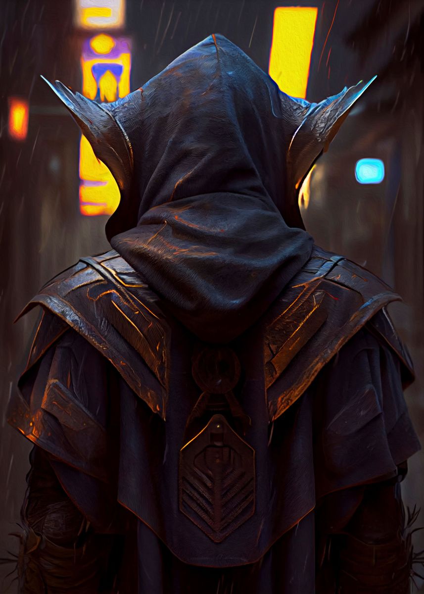 'Grey Gaming Zone Assassin' Poster, picture, metal print, paint by ...