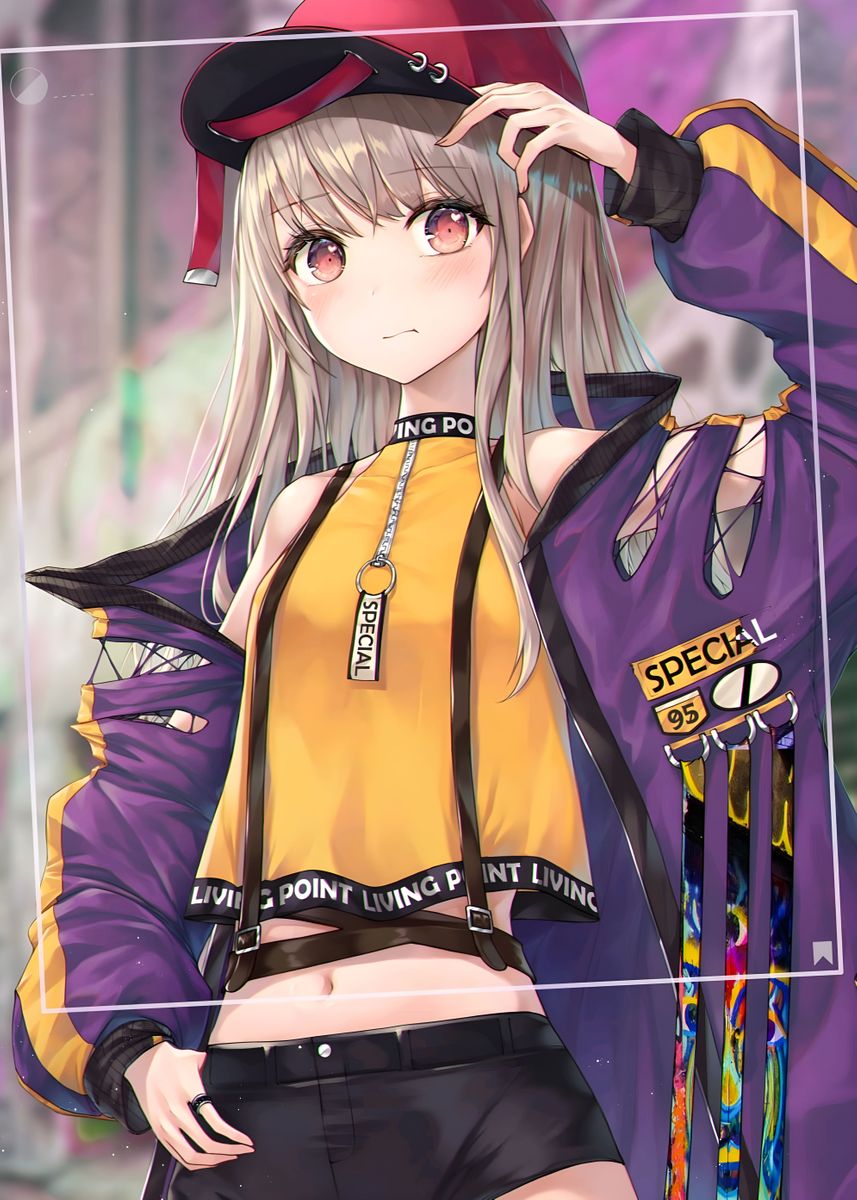 'Rin Chan' Poster, picture, metal print, paint by Daniel William | Displate