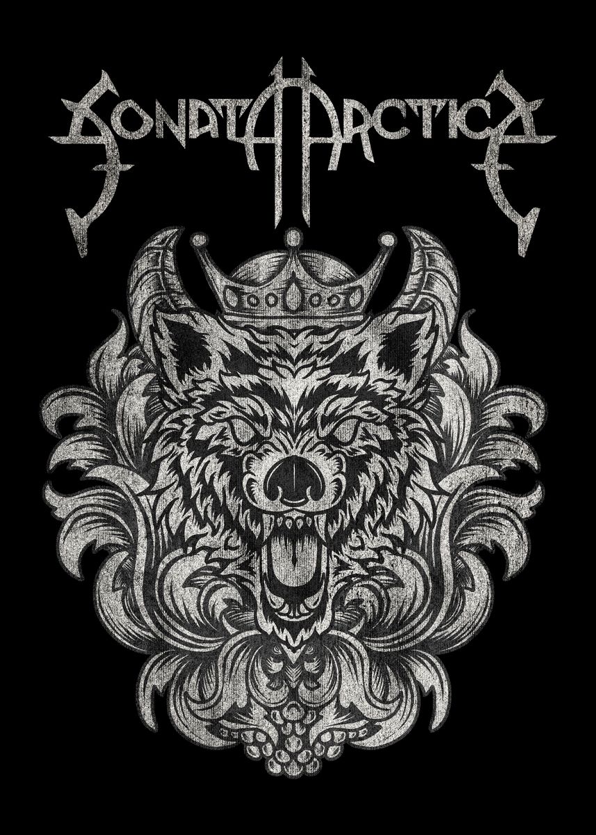 'Soanta Arctica heavy metal' Poster, picture, metal print, paint by ...