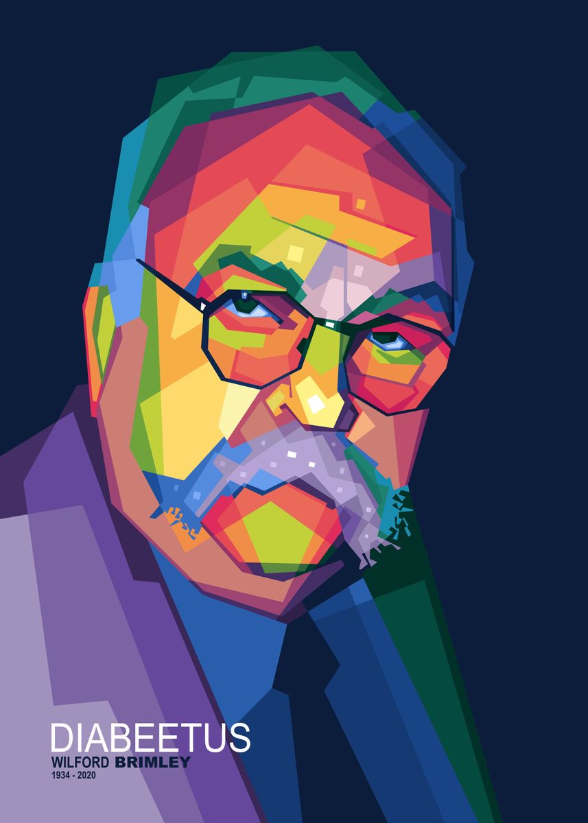 'diabeetus' Poster, picture, metal print, paint by Ant Sepulchre | Displate