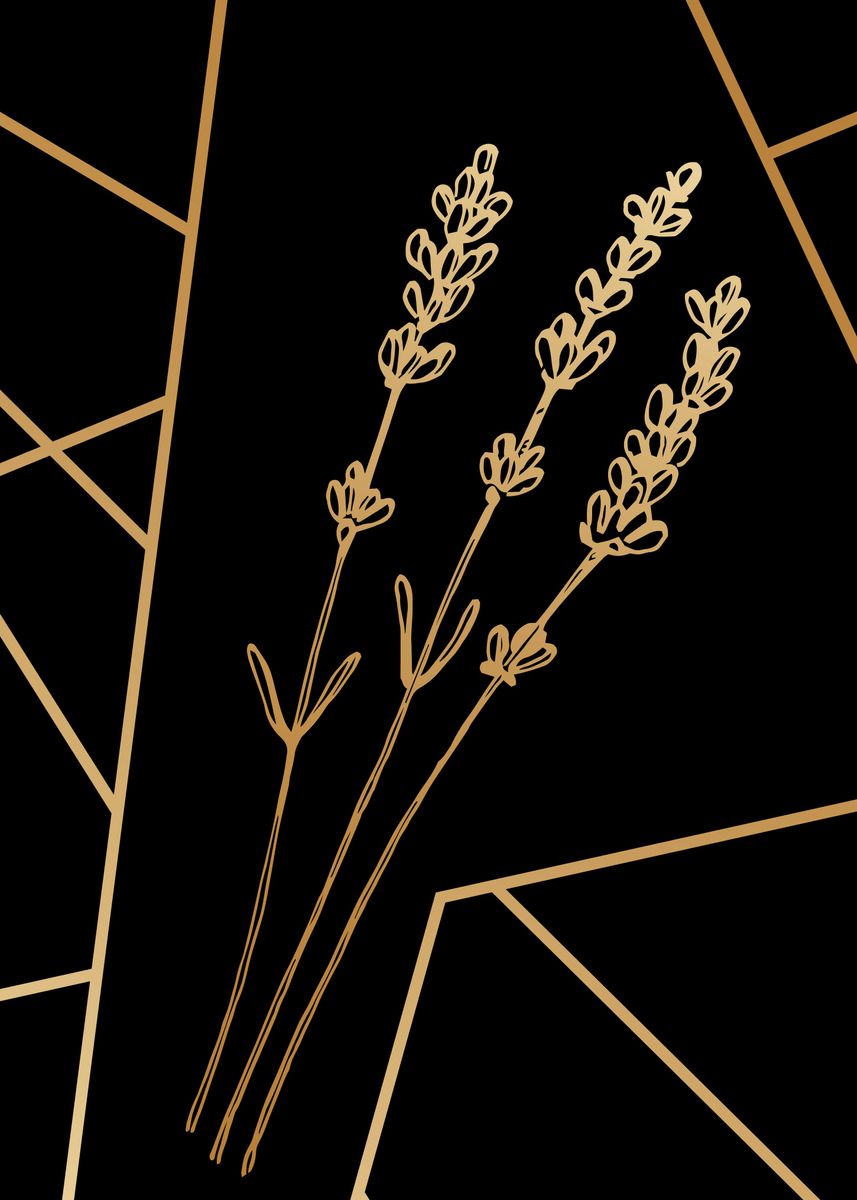 'Lavender ' Poster, picture, metal print, paint by Samira Yanushkova ...