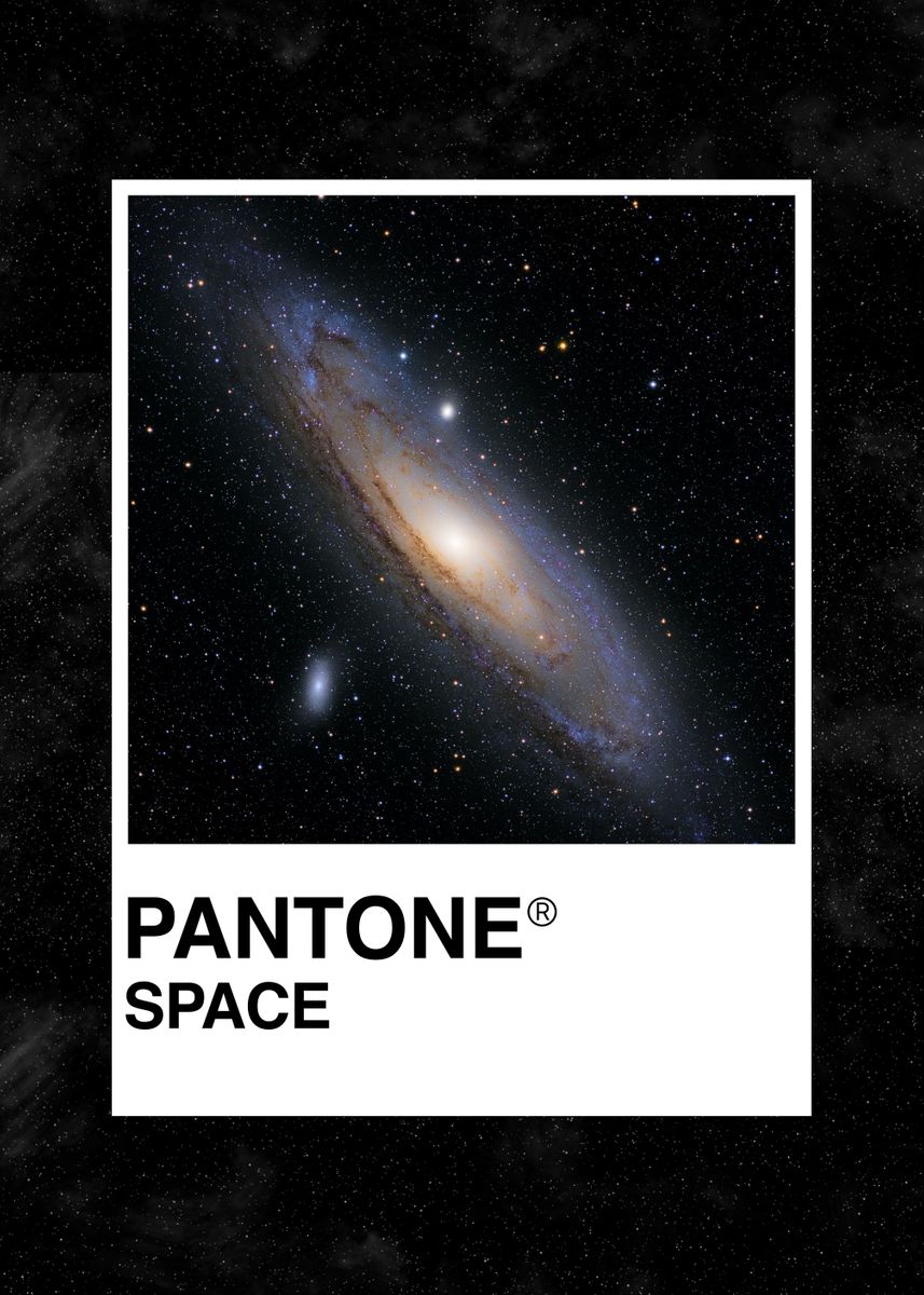 'Pantone Space' Poster, picture, metal print, paint by Ray Diaz | Displate