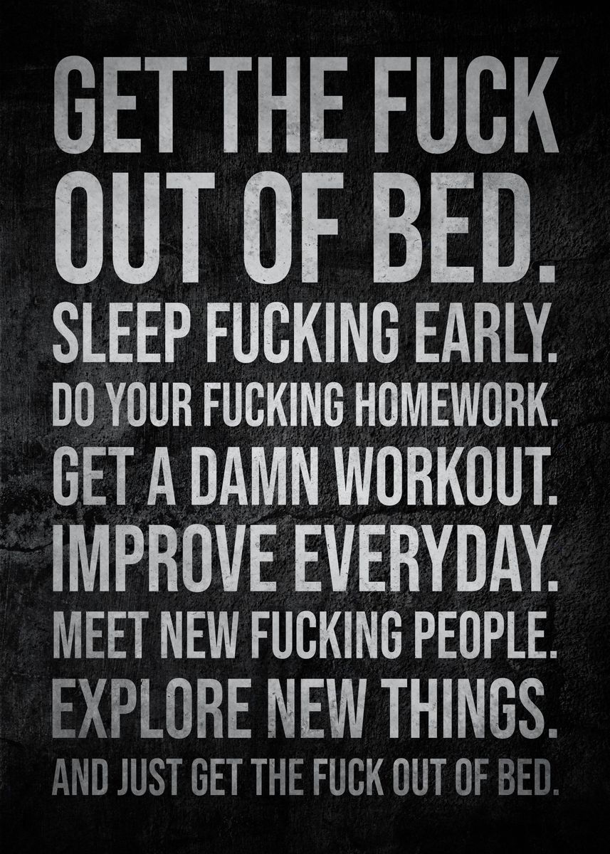 'Motivational' Poster, picture, metal print, paint by Eternal Art ...