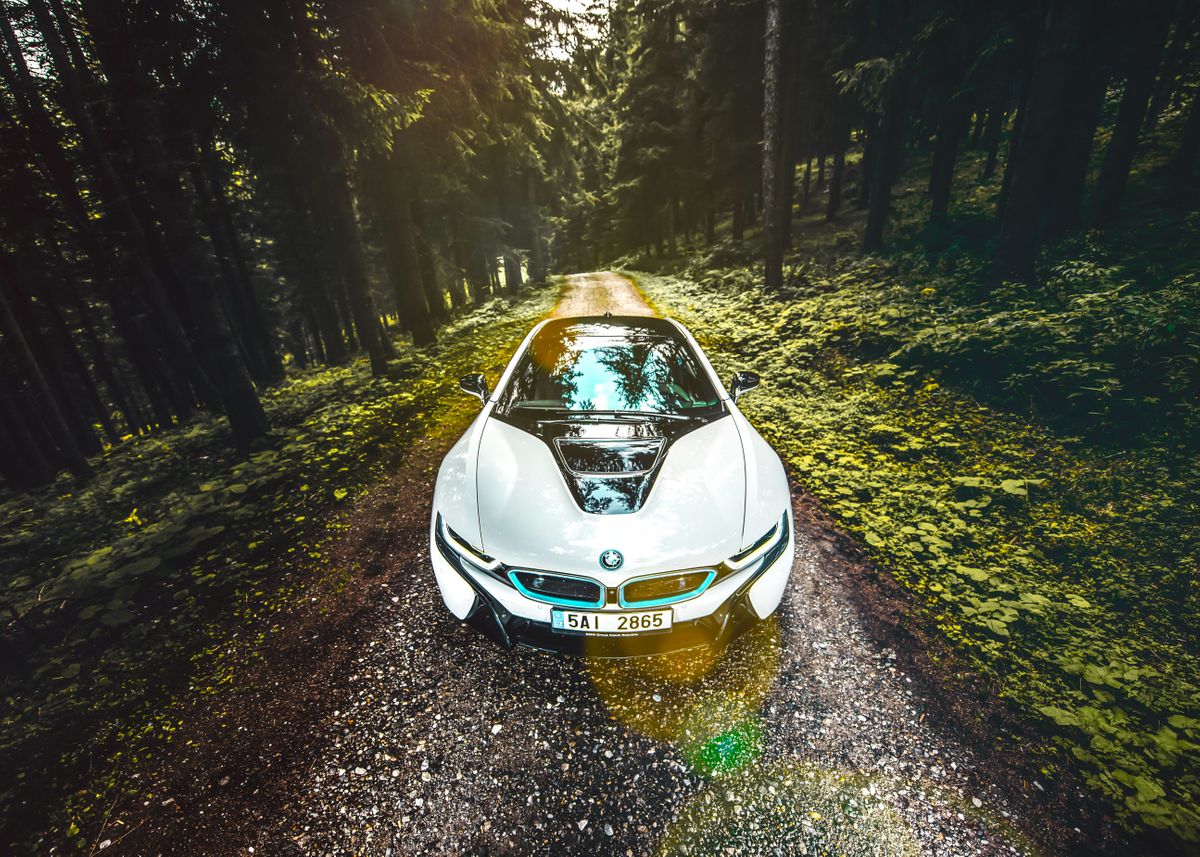 'Bmw I8' Poster by Va Mitha | Displate