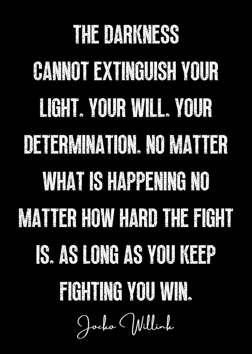 'Keep Fighting' Poster, picture, metal print, paint by Nae | Displate