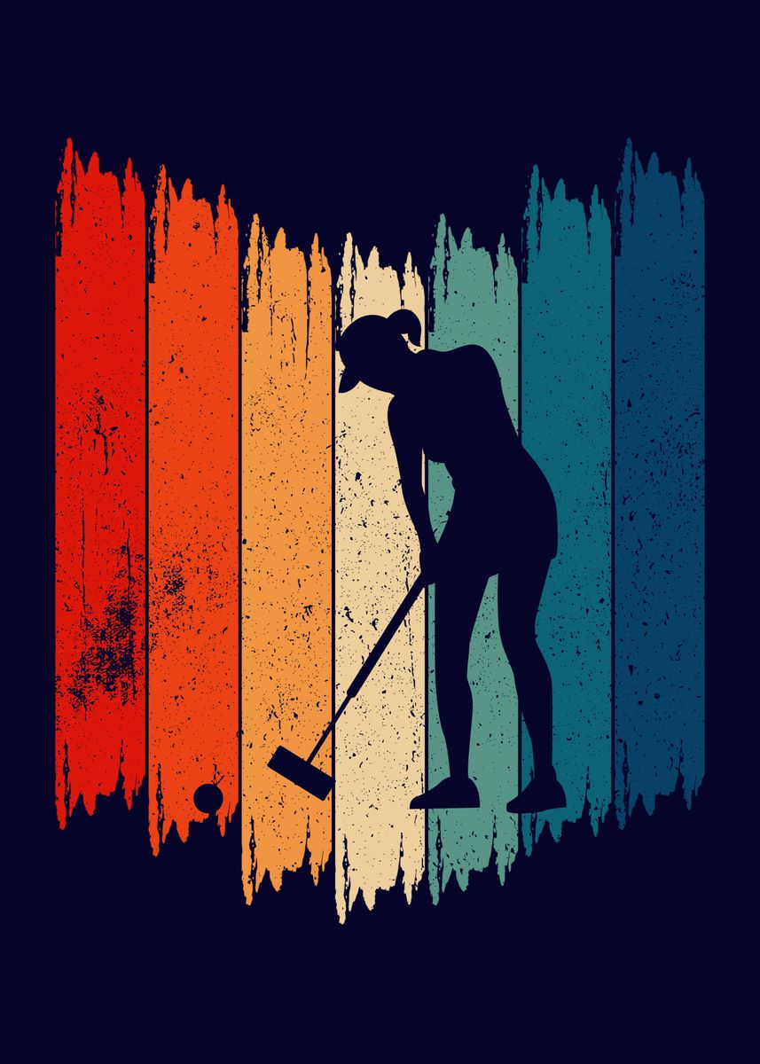 'Funny Croquet Game' Poster, picture, metal print, paint by MzumO ...